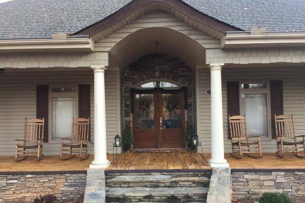 Faux Wood Plank Porch | American Society of Concrete Contractors